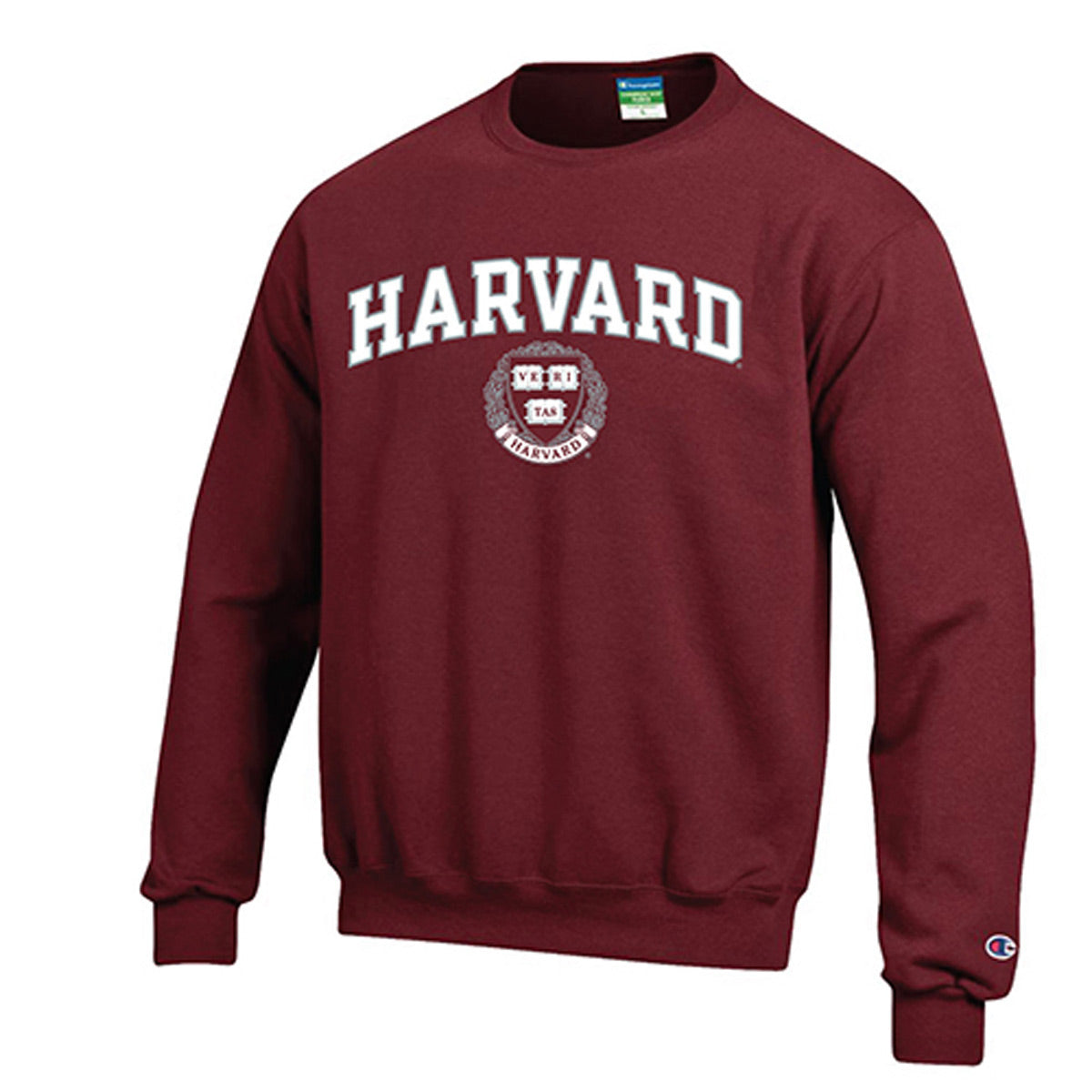 Harvard Champion Arched Two-Tone Seal Crew Neck Sweatshirt – The COOP