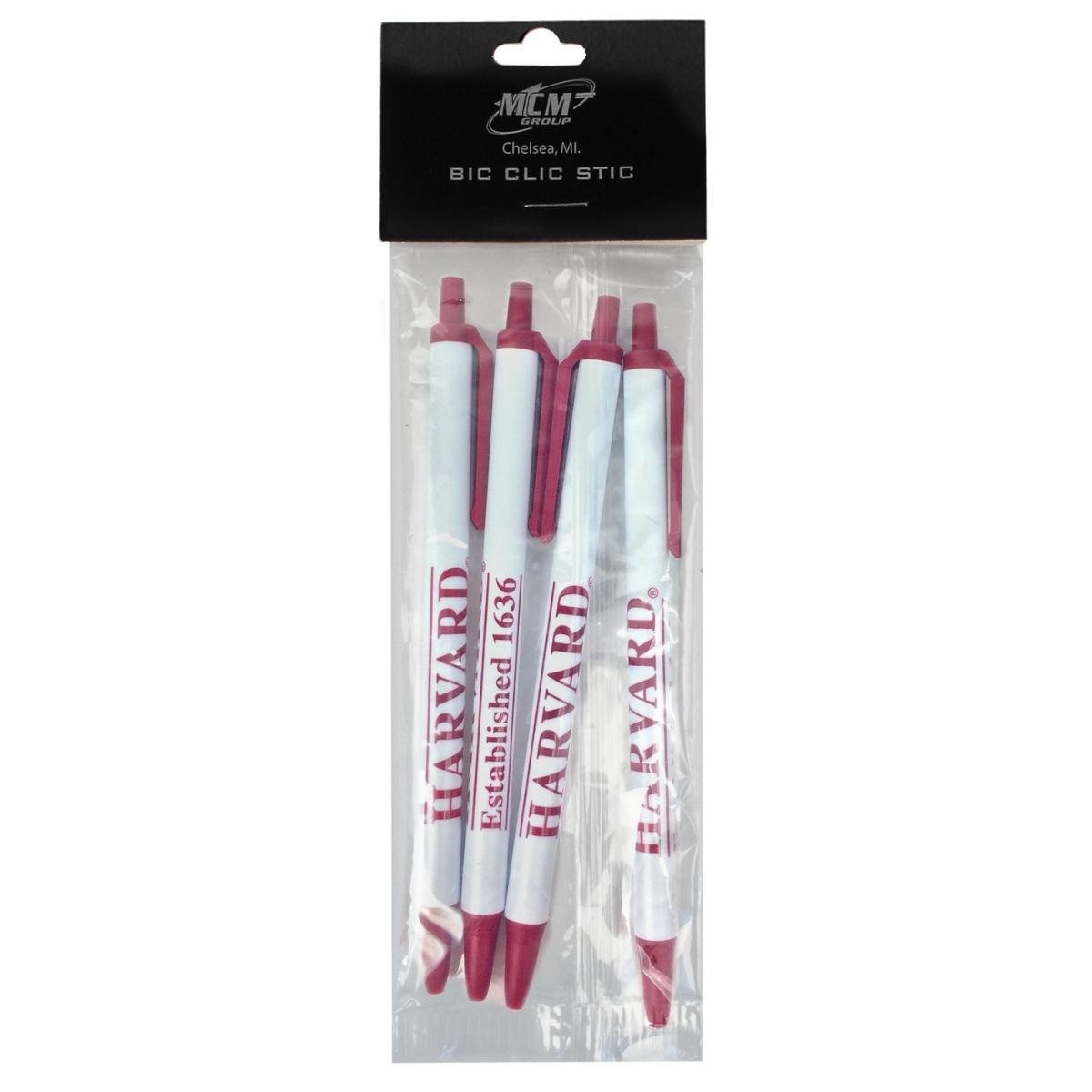 Harvard Established 1636 Pack of 4 Pens – The COOP