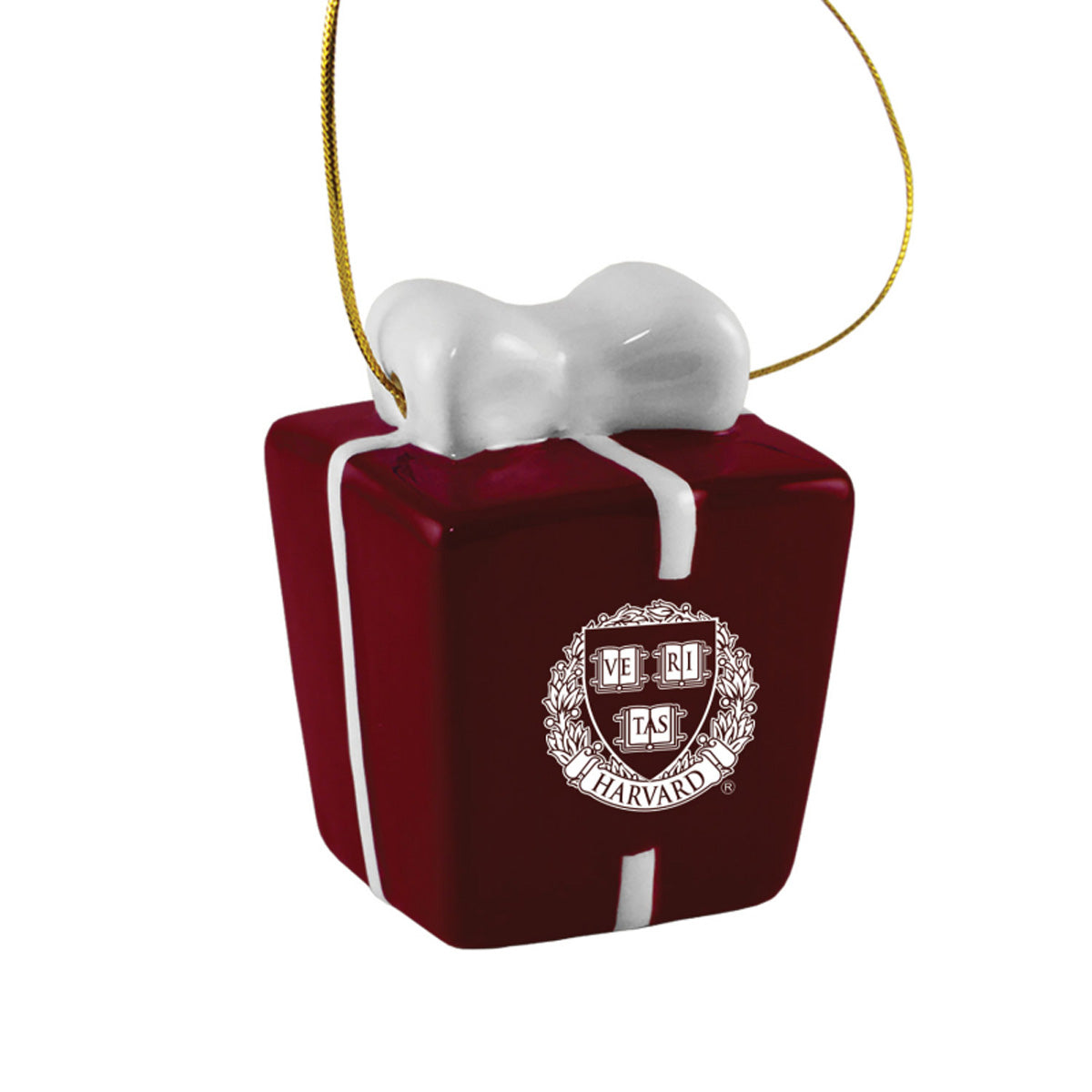 Harvard 3D Christmas Present Ornament – The COOP