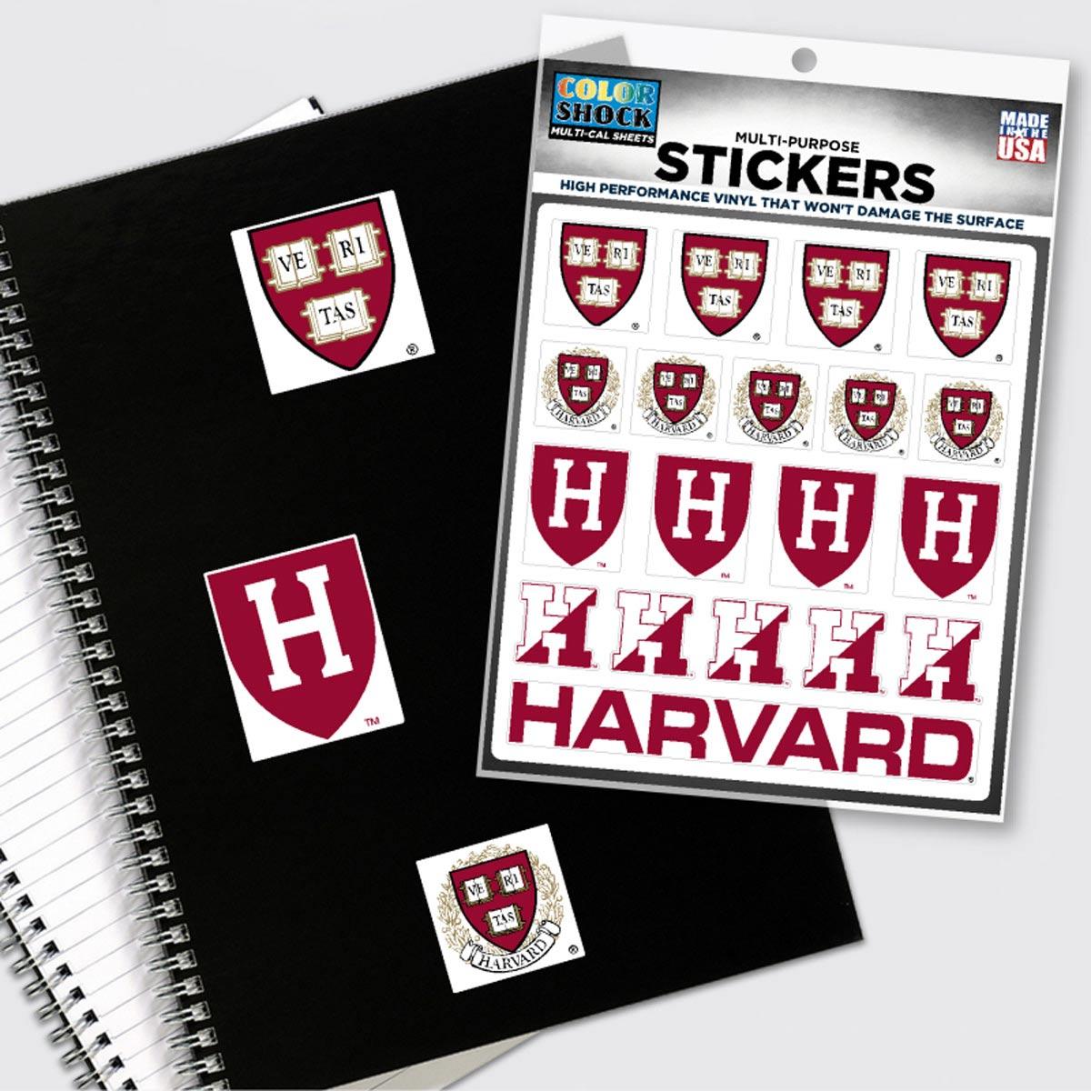 Harvard Multiple Sticker Sheet – The COOP