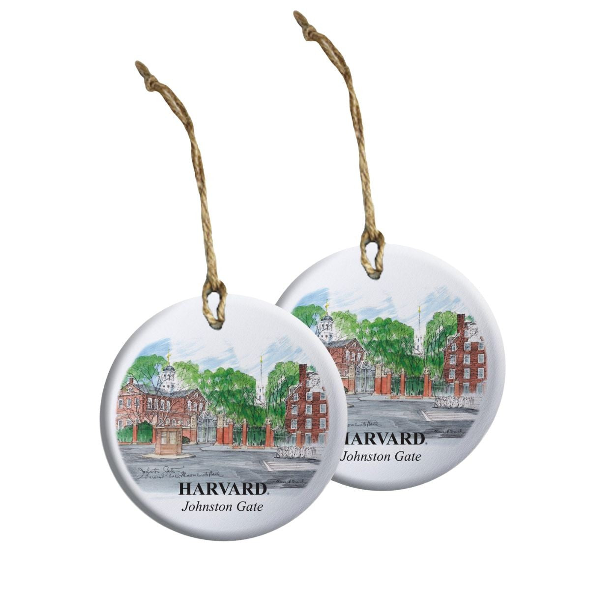 Harvard Johnston Gate Stone Ornament – The COOP