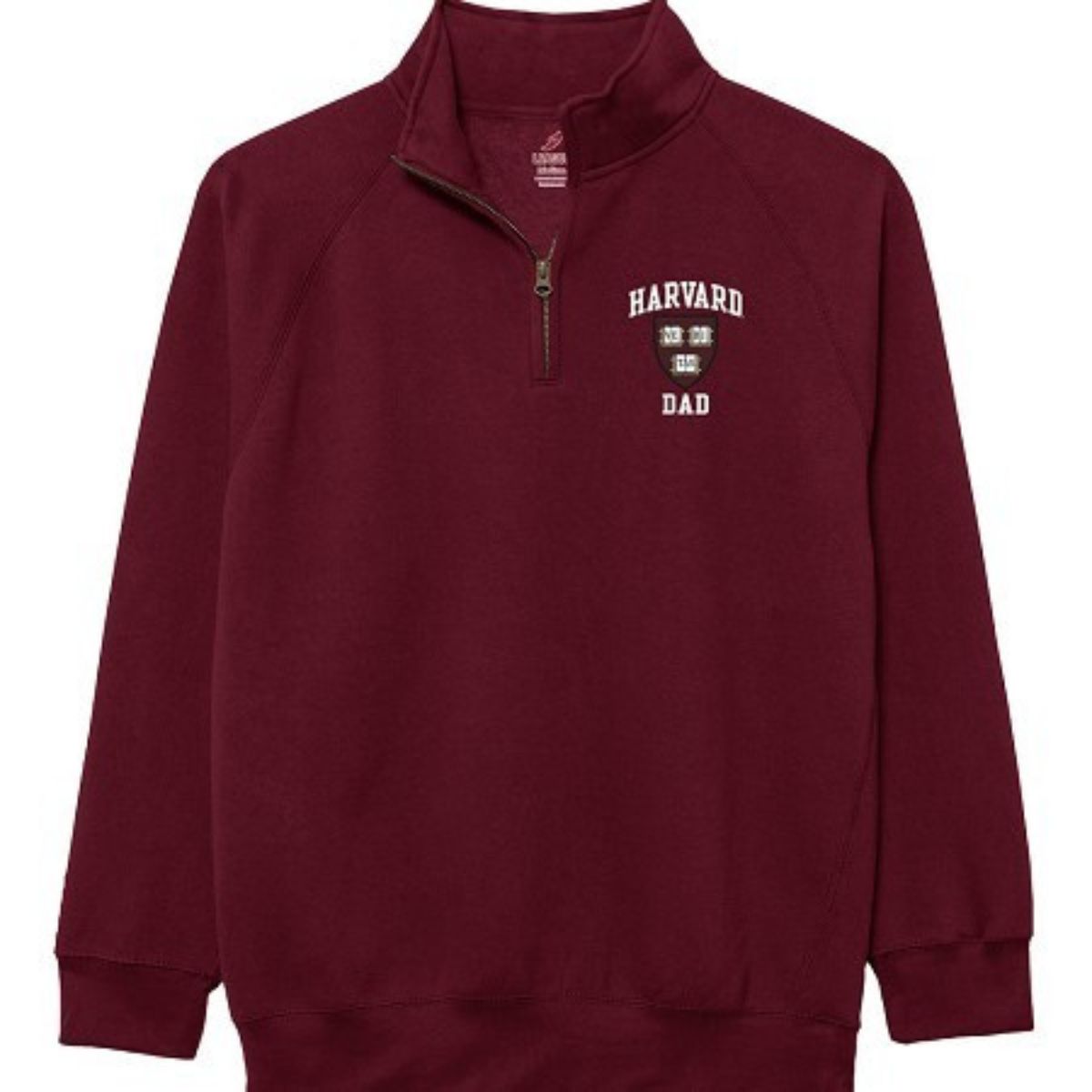 Harvard League Dad Embroidered Essential 1/4 Zip – The COOP