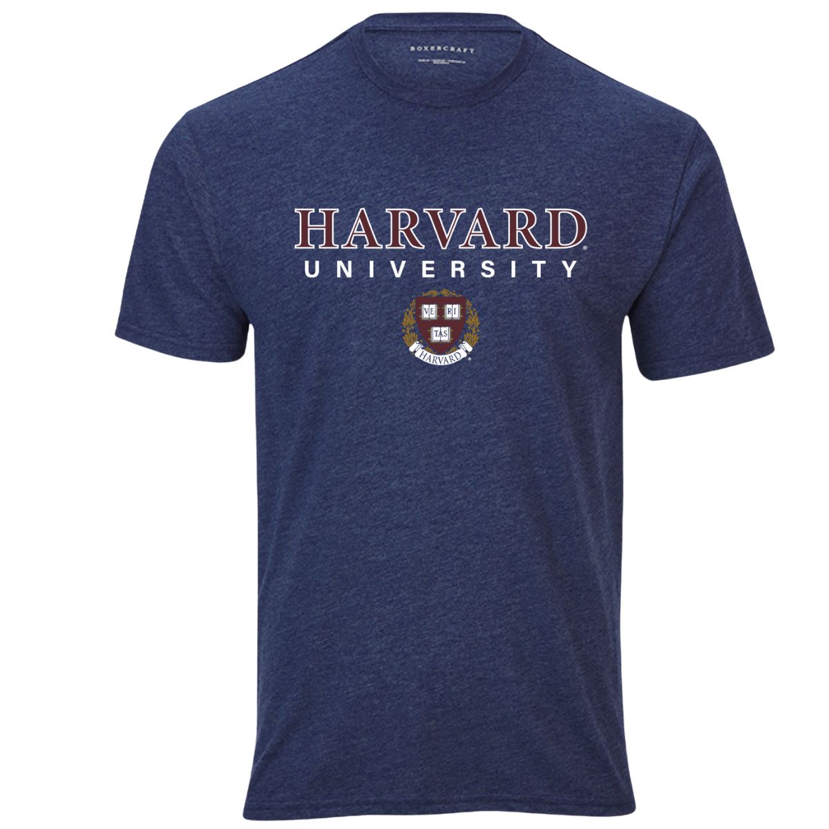 Harvard Mens Full Color Seal Triblend Tee – The COOP