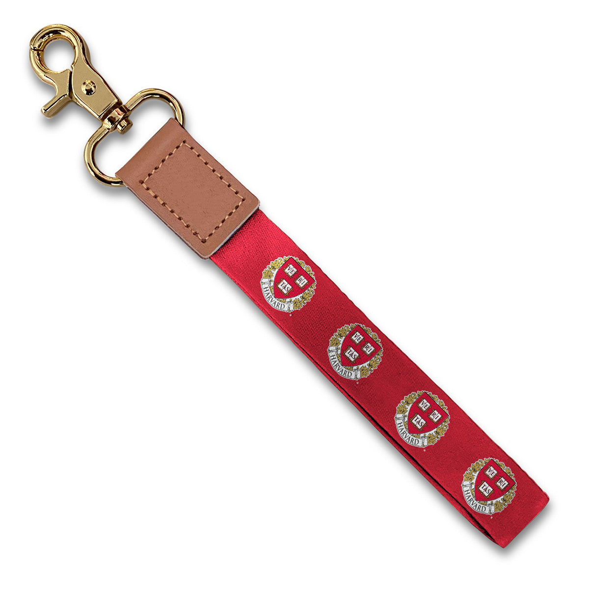 Harvard Polyester Strap Wristlet Keychain – The COOP