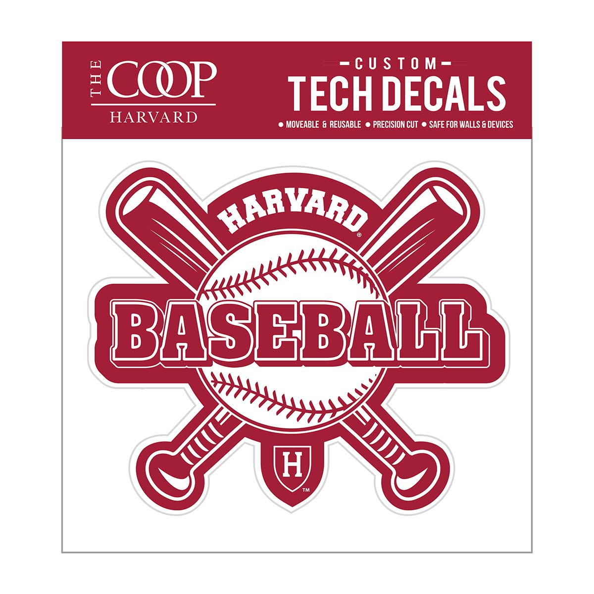 Harvard Baseball Tech Decal – The COOP