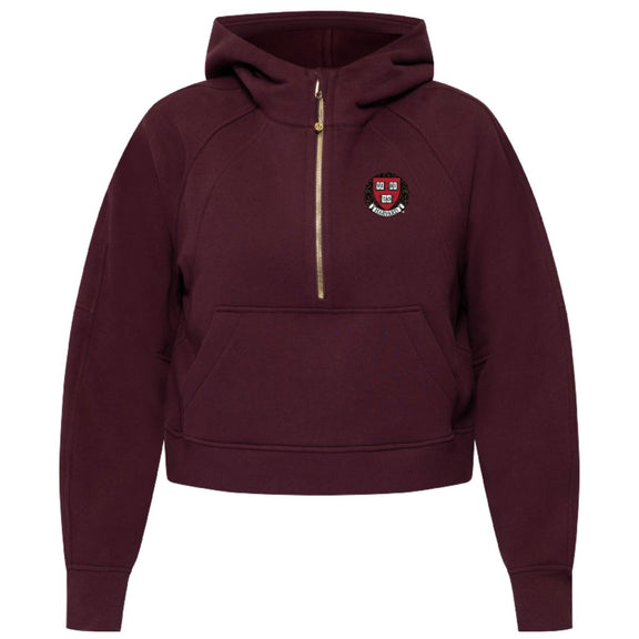 Harvard lululemon Women's Scuba Oversized Half-Zip Hoodie – The COOP