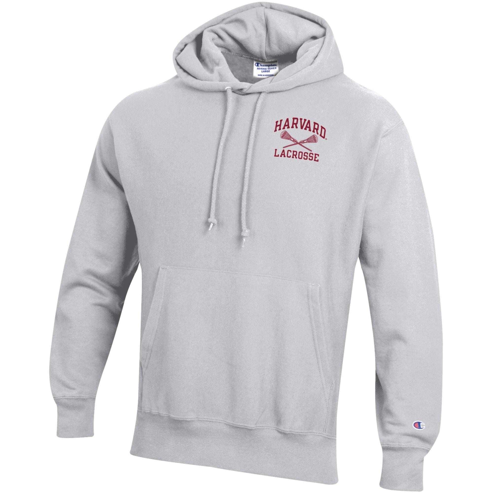Harvard Champion Reverse Weave Lacrosse Hood – The COOP