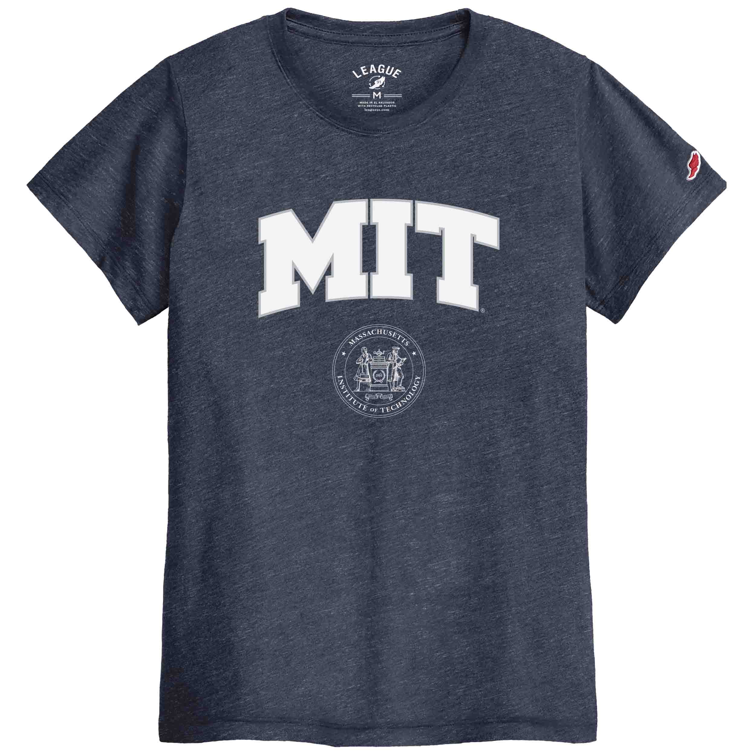 Womens MIT League Intramural Tee with Seal Design – The COOP