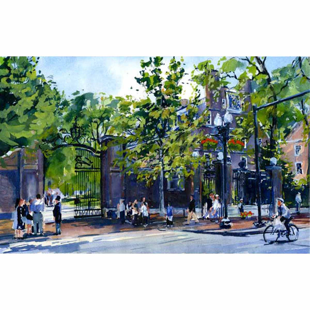 Johnston Gate Watercolor by Mark Waitkus – The COOP